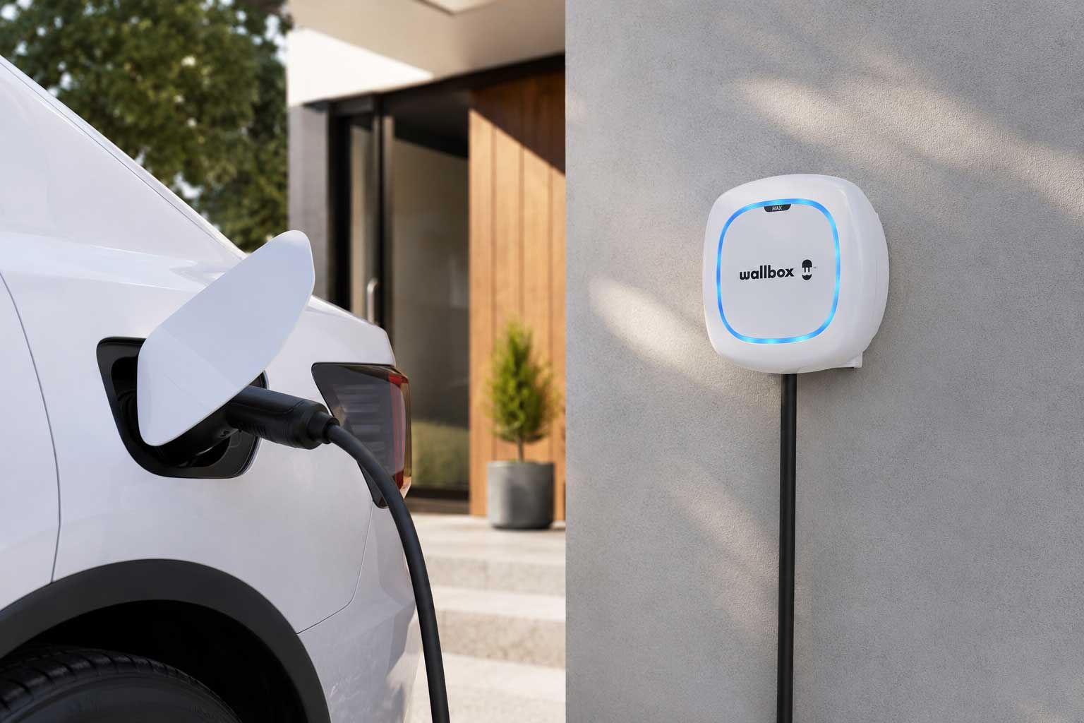 Wallbox Pulsar Max 11 kW įkrovimo stotelė su Type 2 kabeliu - AR Solar